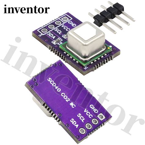 Scd40 Scd41 Gas Sensor Module Detects Co2 Carbon Dioxide Temperature And Humidity In One Sensor