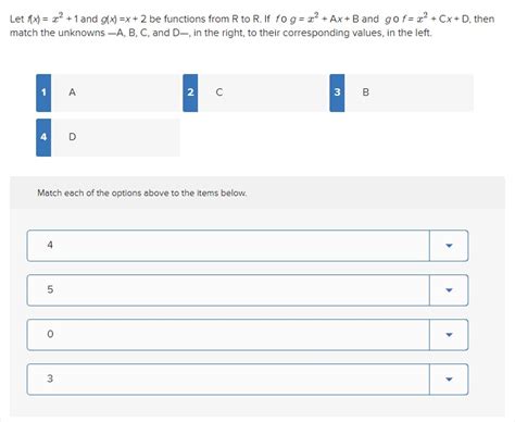 Solved Let F X X2 1 And G X X 2 Be Functions From R To R Chegg Com