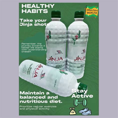 Jinja Herbal Extracts Body Refresh X750ml Medecify