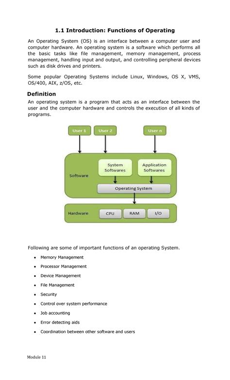 Operating Systems Module KTU Studocu