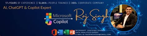 raj singh microsoft microsoft certified trainer at microsoft expert