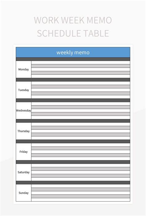 Free Memo Templates For Google Sheets And Microsoft Excel Slidesdocs