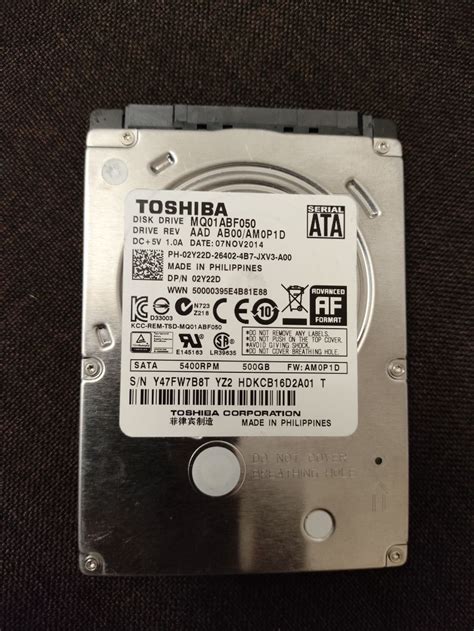 Жосткий диск 500 GB: 320 грн. - Внешние накопители Запорожье на Olx
