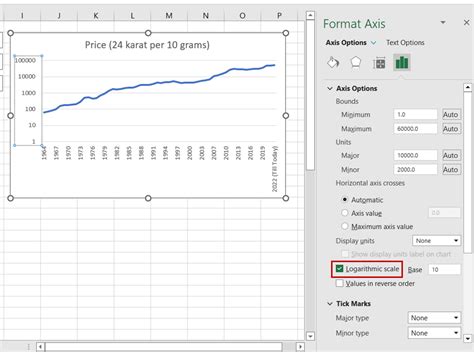 How To Make A Semi Log Plot In Excel Spreadcheaters