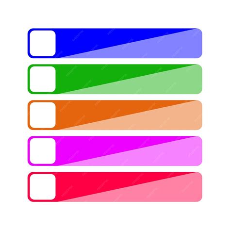 premium vector blank button pack blank buttons