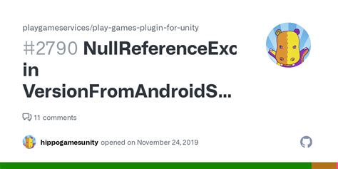 Nullreferenceexception In Versionfromandroidsdkversionsenum Issue