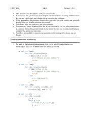 Lab Asymptotic Analysis II Pdf CS UY Lab February This Lab Will Cover