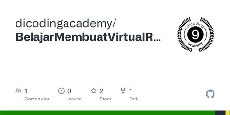 github dicodingacademy belajarmembuatvirtualreality