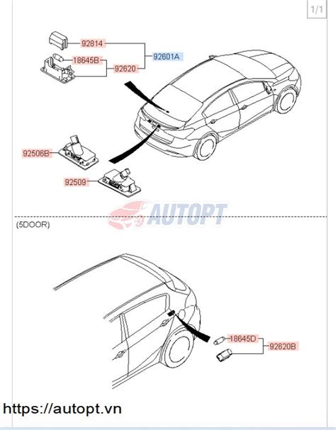 ĐÈN CỐP XE KIA SOLUTO 2012-2018 - Phụ Tùng ô tô AutoPT