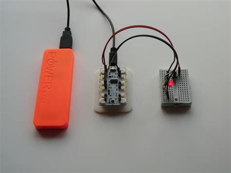 Simple LED And Switch Project For Redfern Crumble Board SecuriPi