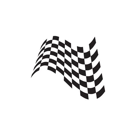 Race Flag Icon Simple Design Race Flag Logo Template Vector Art At Vecteezy