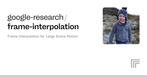 Google Research Frame Interpolation Run With An API On Replicate