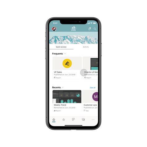 Power BI Mobile S Revamped UI Helps You Access Things Easier