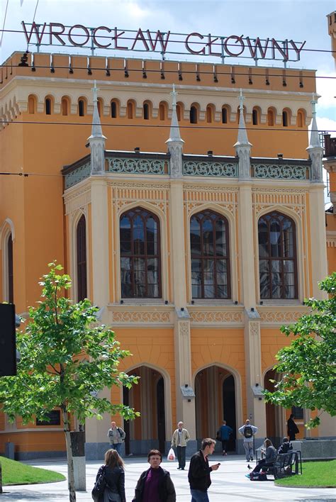 Železniční Stanice Wrocław Główny Dolny Śląsk Travel