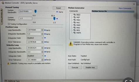 Kinetix5500 Axis Fault R Plc