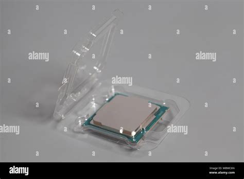 central processing unit cpu processor microchip in plastic packaging