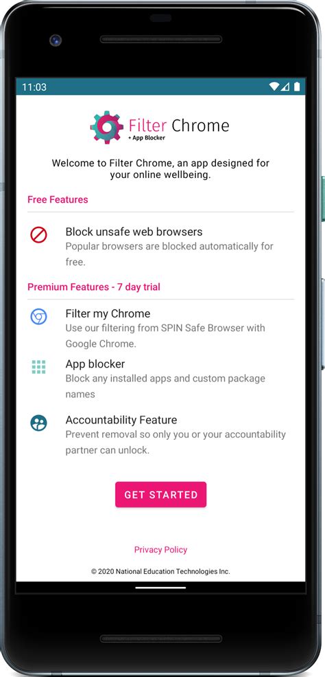 Web Filter For Chrome Your Android Digital Wellbeing App