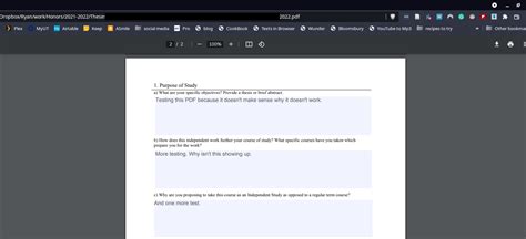 how to fix pdf forms not showing contents in okular linux ryan and debi