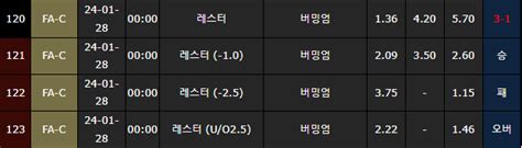 닌자티비 28일 잉글랜드 Fa컵 백태클 축구 전경기 해외축구 분석자료 스포츠중계