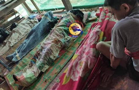 ကရင်ပြည်နယ် ထိဂေါ်ထာကျေးရွာကို စစ်ကောင်စီတပ်က လေယာဥ်ဖြင့် ဗုံးကြဲတိုက်ခိုက်မှုကြောင့် ကျောင်းဆရာ