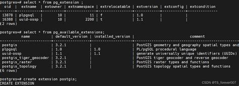 Postgresql安装postgis插件pg用命令如何添加postgis扩展 Csdn博客