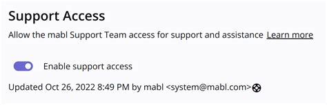 Workspace Support Access Mabl Help