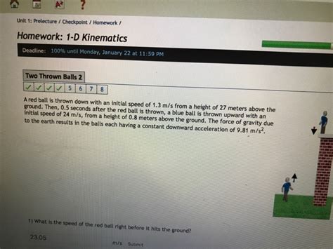solved unit 1 prelecture checkpoint homework