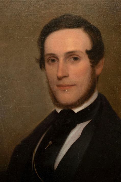 Lot Large Portraits Of John And Jessie Colles New York 19th Century