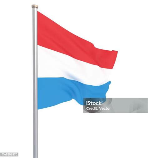 룩셈부르크 플래그 바람에 불고 배경 텍스처입니다 그림 흰색 절연 0명에 대한 스톡 사진 및 기타 이미지 0명 3차원 형태 국가 관광명소 Istock