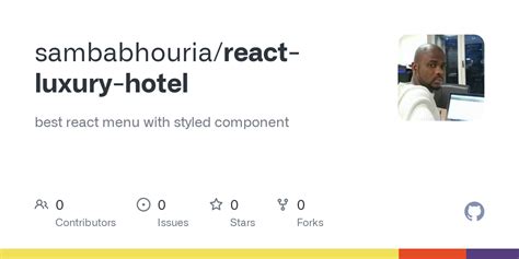 GitHub Sambabhouria React Luxury Hotel Best React Menu With Styled Component
