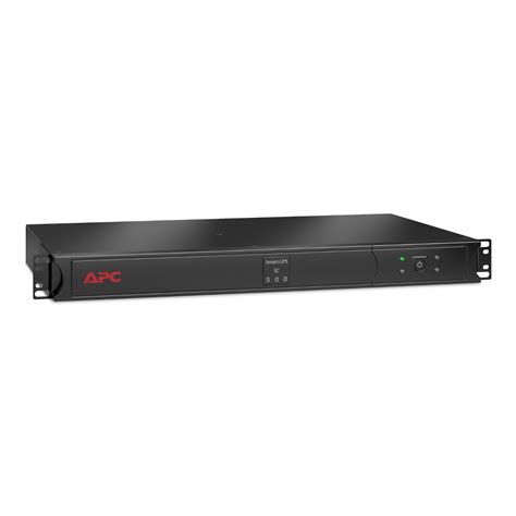 Apc Smart Ups Line Interactive 500va Rackmount 1u 120v 4x Nema 5 15r Outlets Short Depth