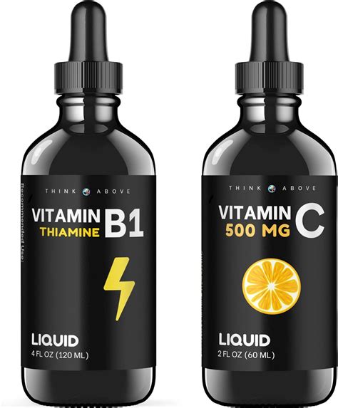 Think Above Vitamin B1 Liquid Review Vitamin Reviewer