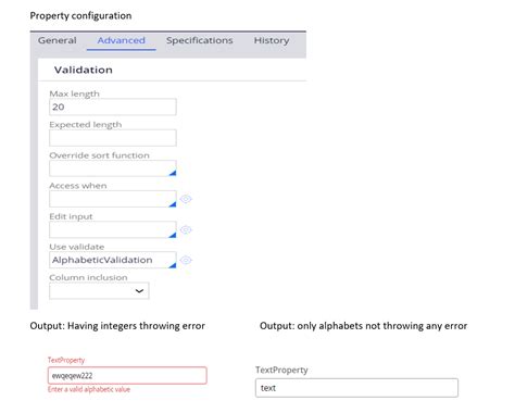 edit validate rule creation support center