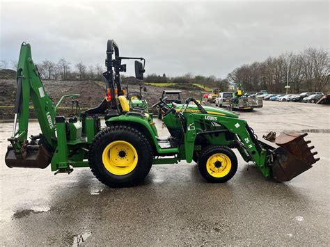 Balmers Gm Ltd John Deere 3038e Cw Front And Backhoe Loader