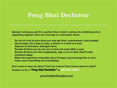 5 Tips To Declutter With Feng Shui