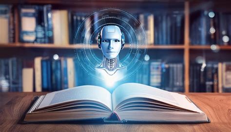 Artificial Intelligence And Education Concept Digital Education Premium Ai Generated Image