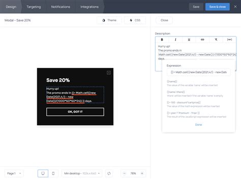How To Use Dynamic Text On Website Popups — Getsitecontrol
