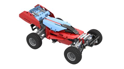 Lego Moc Retro Style Buggy Reviii By Lixander A Rebrickable Build