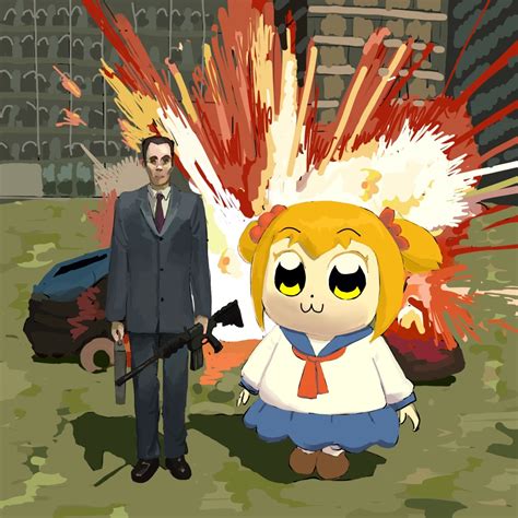 Popuko Gman Pop Team Epic Half Life Garrys Mod Gmod
