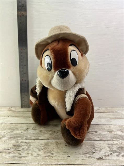 Chip N Dale Rescue Ranger Chip Plush Disneyland Disney World Vintage 11