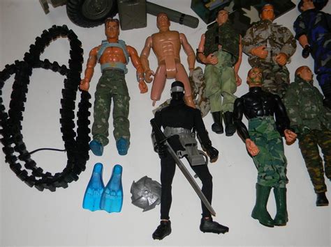 Gi Joe 12 Inch Action Figure Lot Jeep Figures Pieces 21st Century Toys