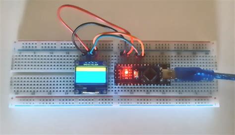 Écran Oled I2c Arduino Câblage Librairie Exemple De Code
