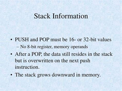PPT Stack Operations PowerPoint Presentation Free Download ID