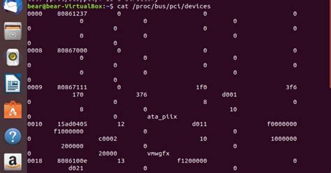 Pci Device Access Using Proc Sys File System