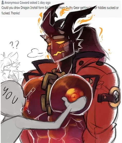 Rule 34 Big Pecs Blush English Text Gay Guilty Gear Hi Res Horn Male Male Only Mawile123