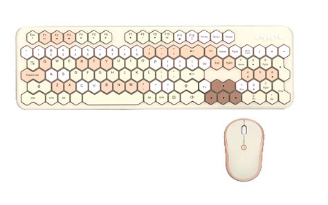 Geezer Honeycomb Keyboard Mouse Combo Versatile And Stylish