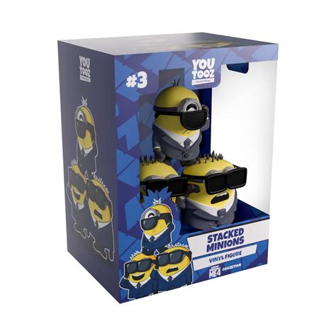 Figura Despicable Me 4 Stacked Minions 12cm Youtooz Collectibles Loja