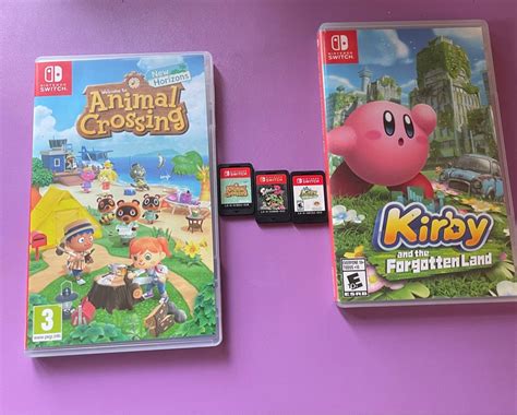 Acnh Kirby And Splatoon 2 Video Gaming Video Games Nintendo On Carousell