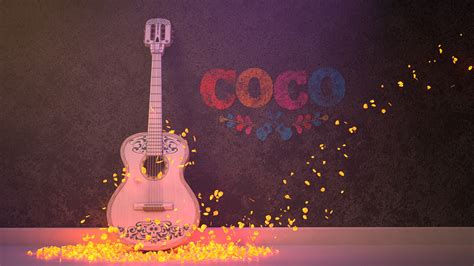 Miguels Guitar From Pixars Movie Coco Behance
