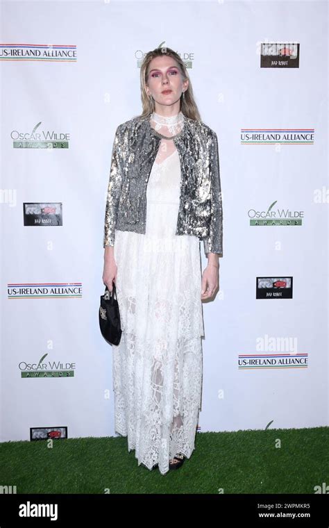 07 March 2024 Santa Monica California Lily Rabe 18th Annual Oscar Wilde Awards Held At Bad
